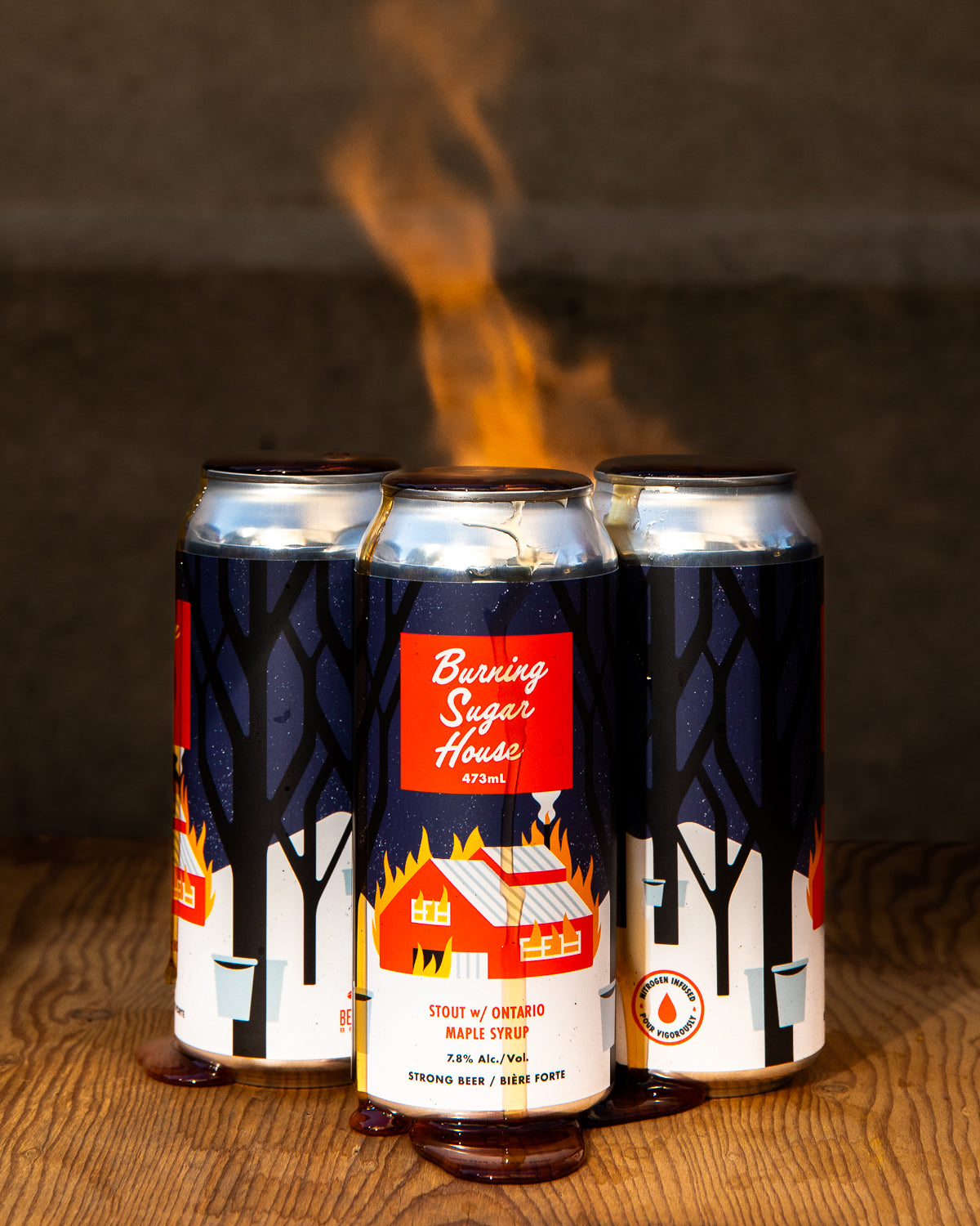 Burning Sugar House
