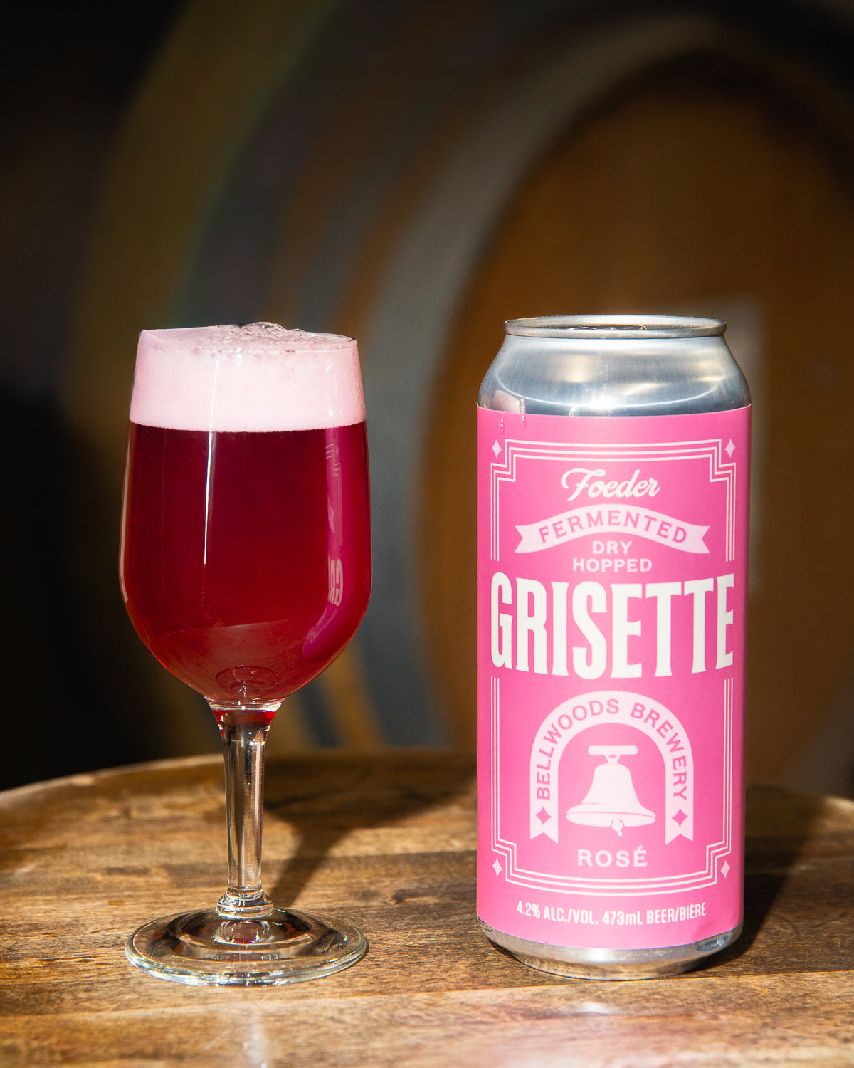 Grisette Foeder Saison: Light & Foeder Fermented