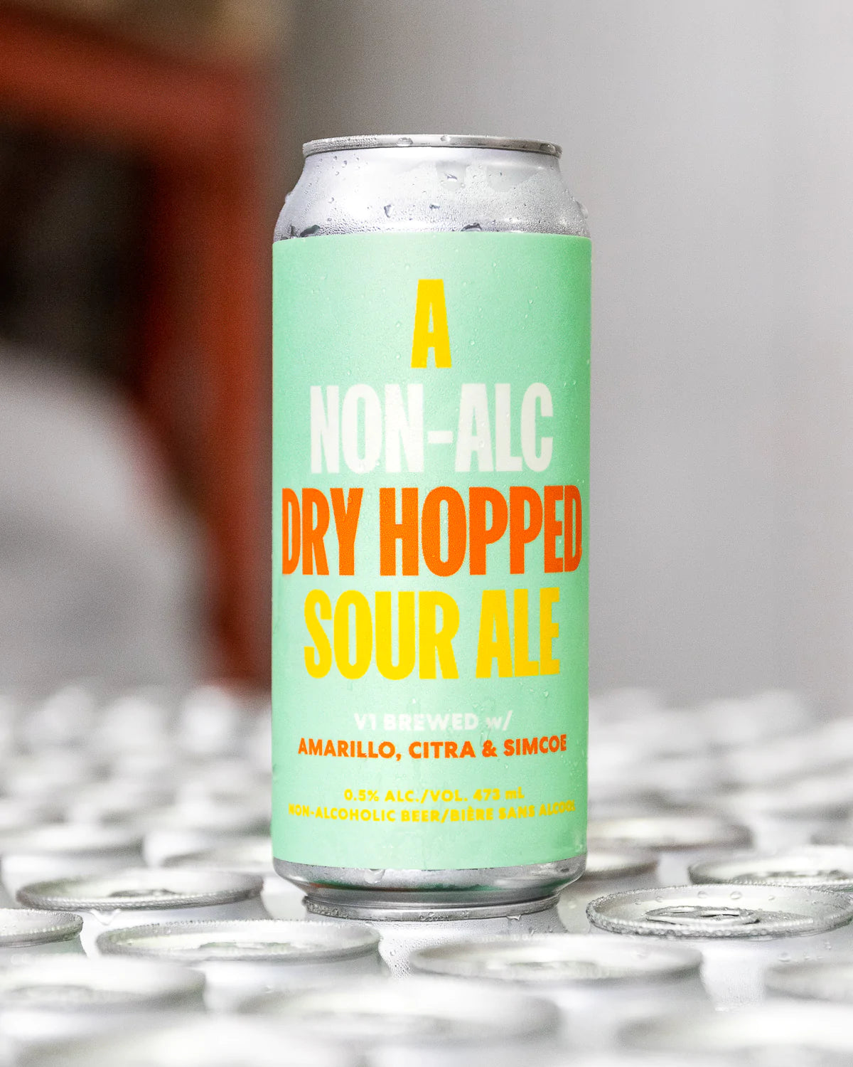 A Non-Alc Dry Hopped Sour V1